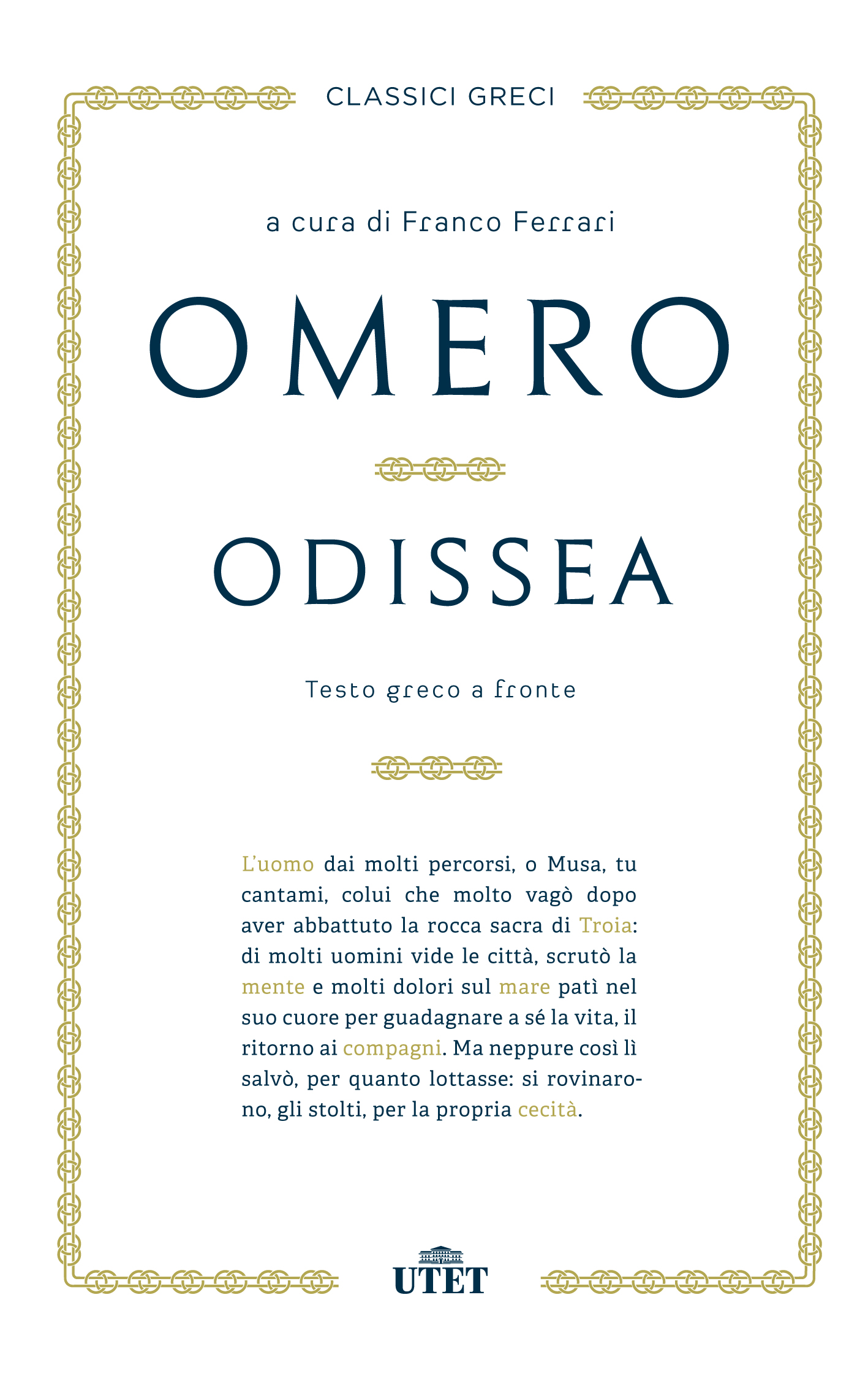 Odissea | Libri | Utet Libri Odissea | Libri | Utet Libri